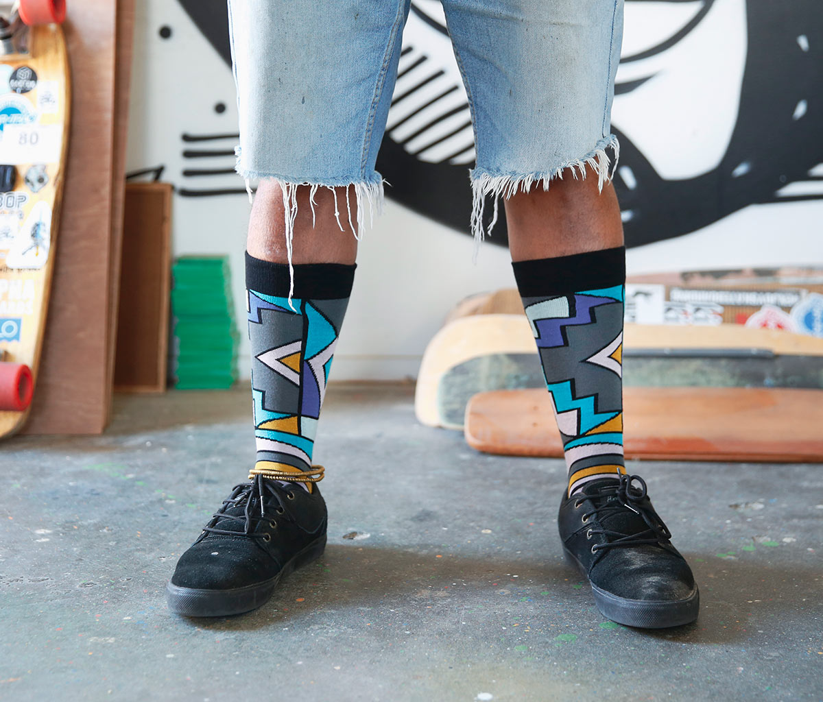 Ndebele | African Socks | Wataka